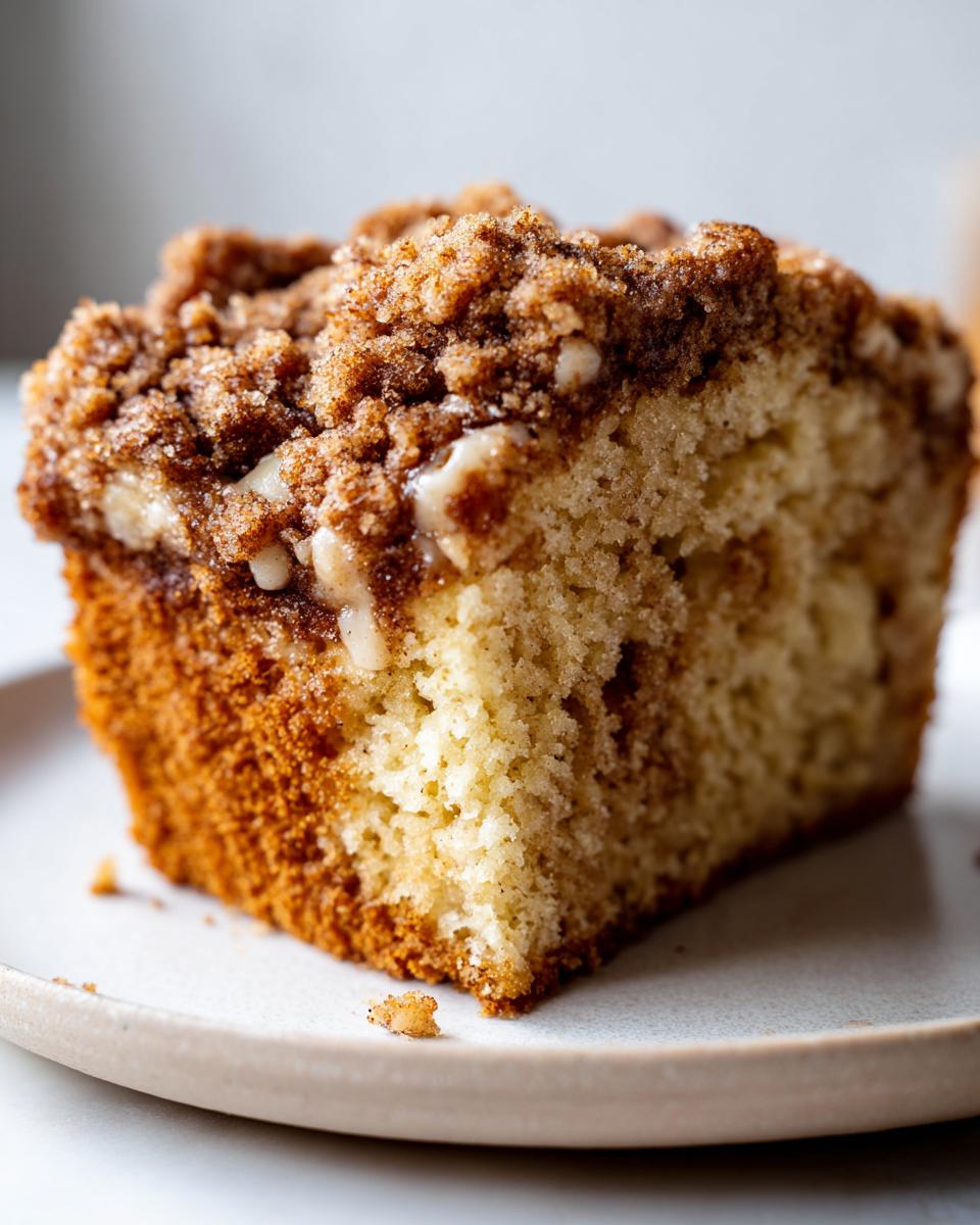 Amazing coffee cake: 55 minutes to bliss