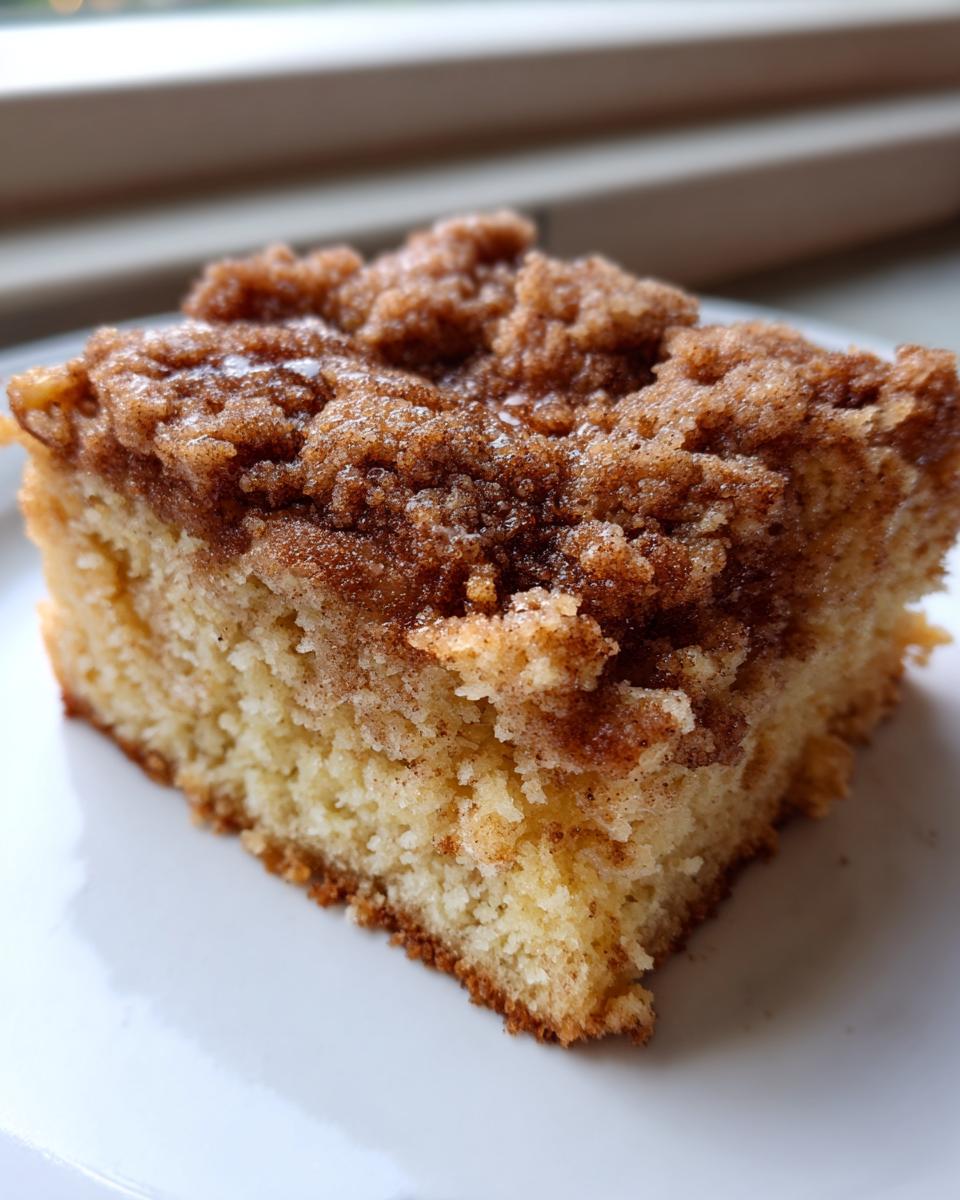 Amazing coffee cake: 55 minutes to bliss