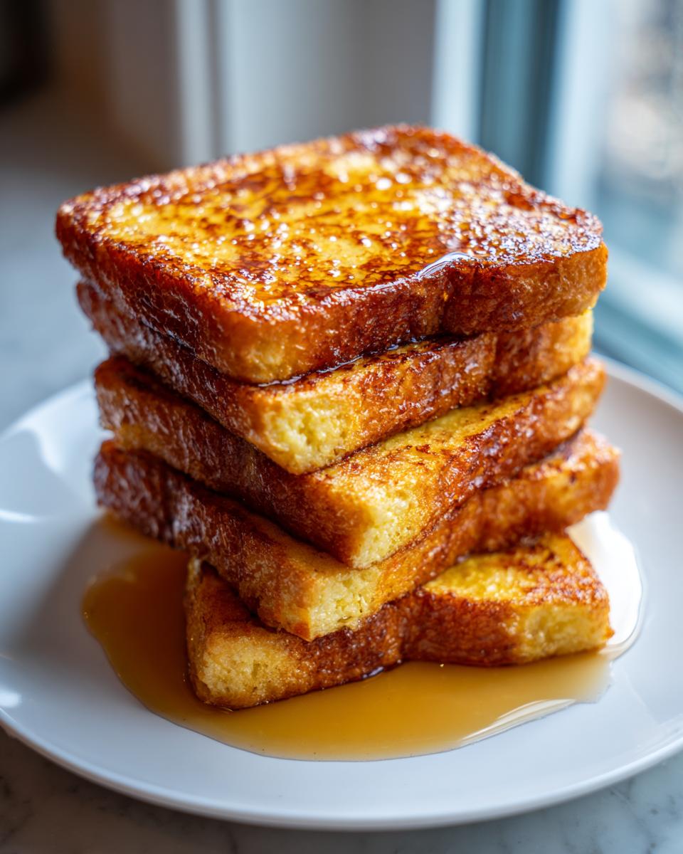 Fluffy french toast: 1 amazing custardy secret