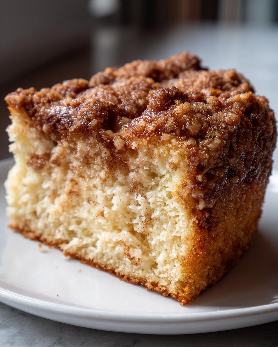 Amazing coffee cake: 55 minutes to bliss