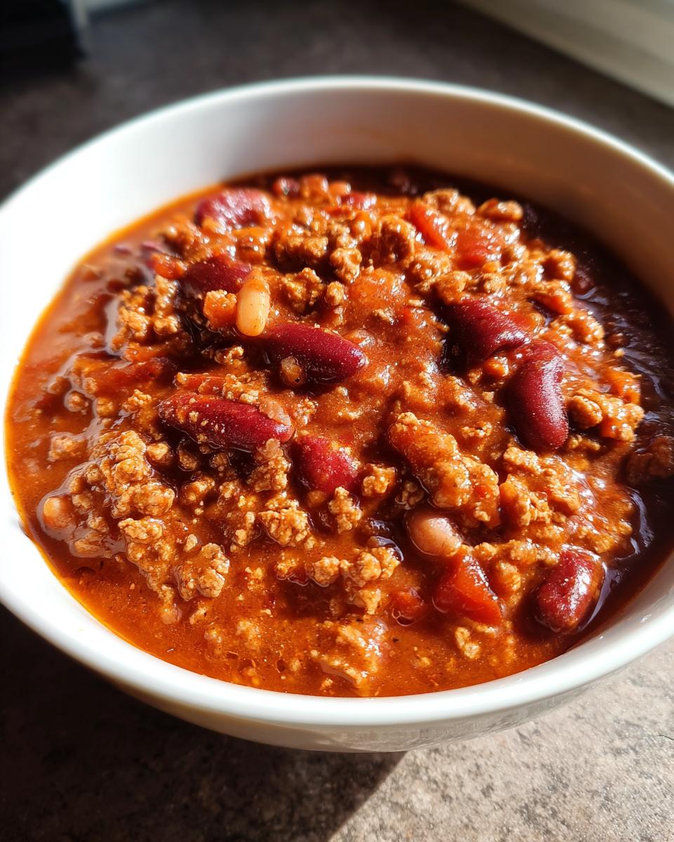 Amazing high protein chili: 38g fuel